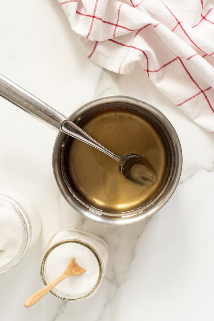 Caramel Syrup (Sweet and Simple!)