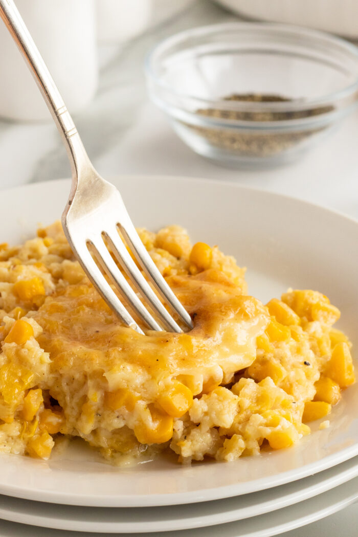 Creamy Corn Pudding (From Scratch!)