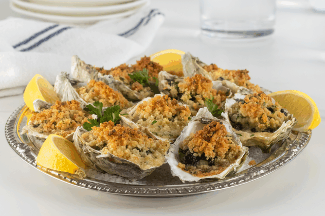 Oysters Rockefeller - The Kitchen Magpie