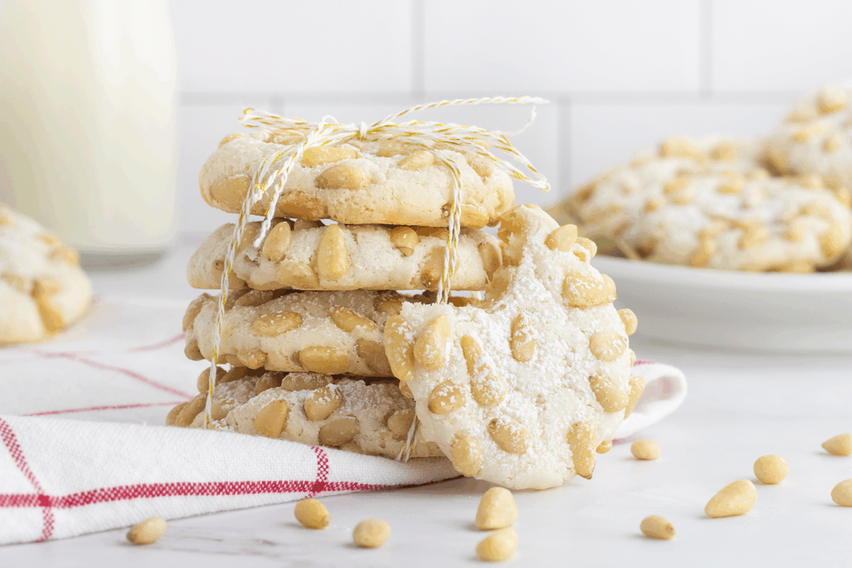 Italian Pignoli Cookies (Super Simple!)