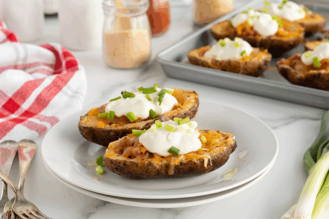 Potato Skins - The Kitchen Magpie