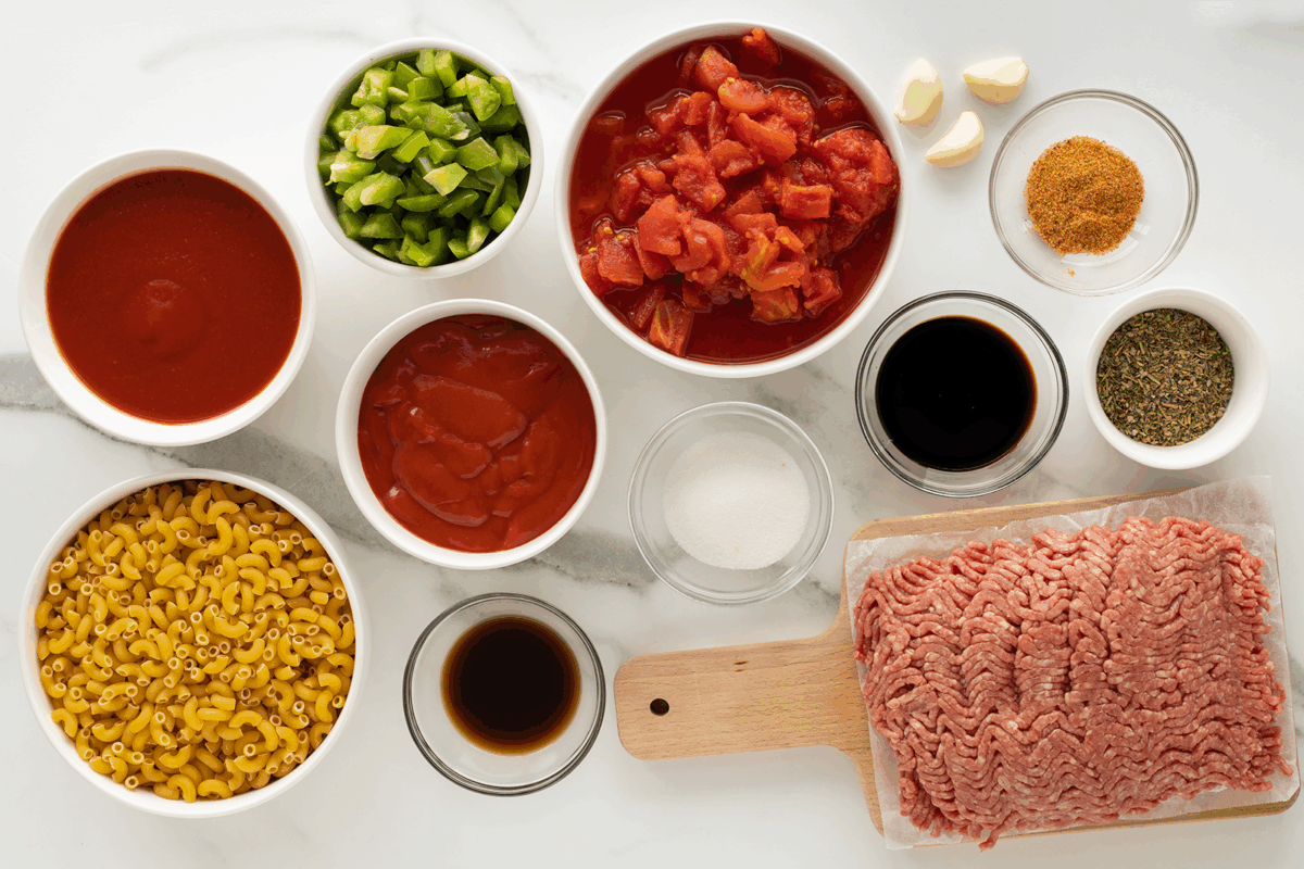 American Chop Suey - The Kitchen Magpie