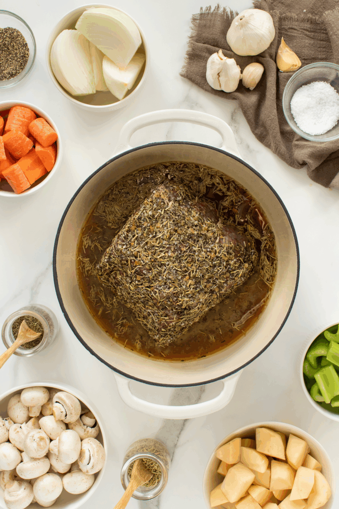 Cross Rib Roast - The Kitchen Magpie