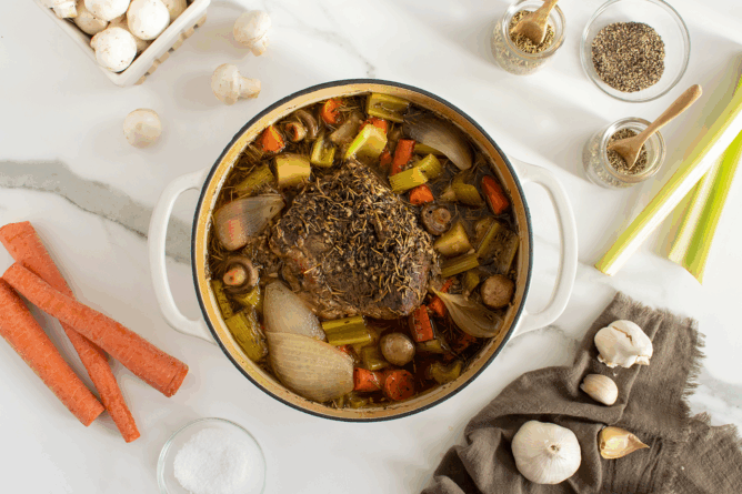 Cross Rib Roast - The Kitchen Magpie
