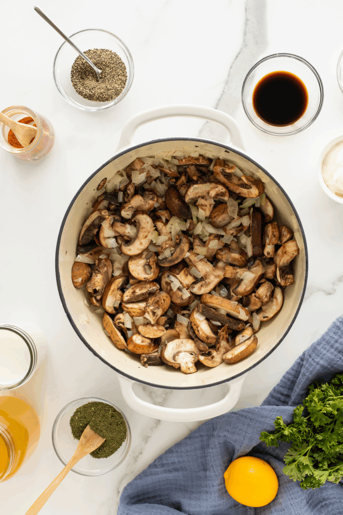 Hungarian Mushroom Soup - The Kitchen Magpie