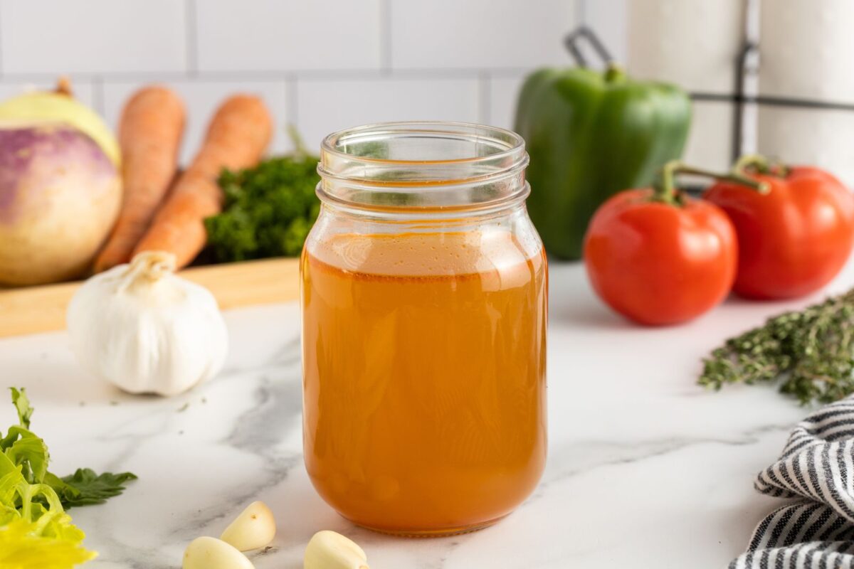 Vegetable Broth - The Kitchen Magpie